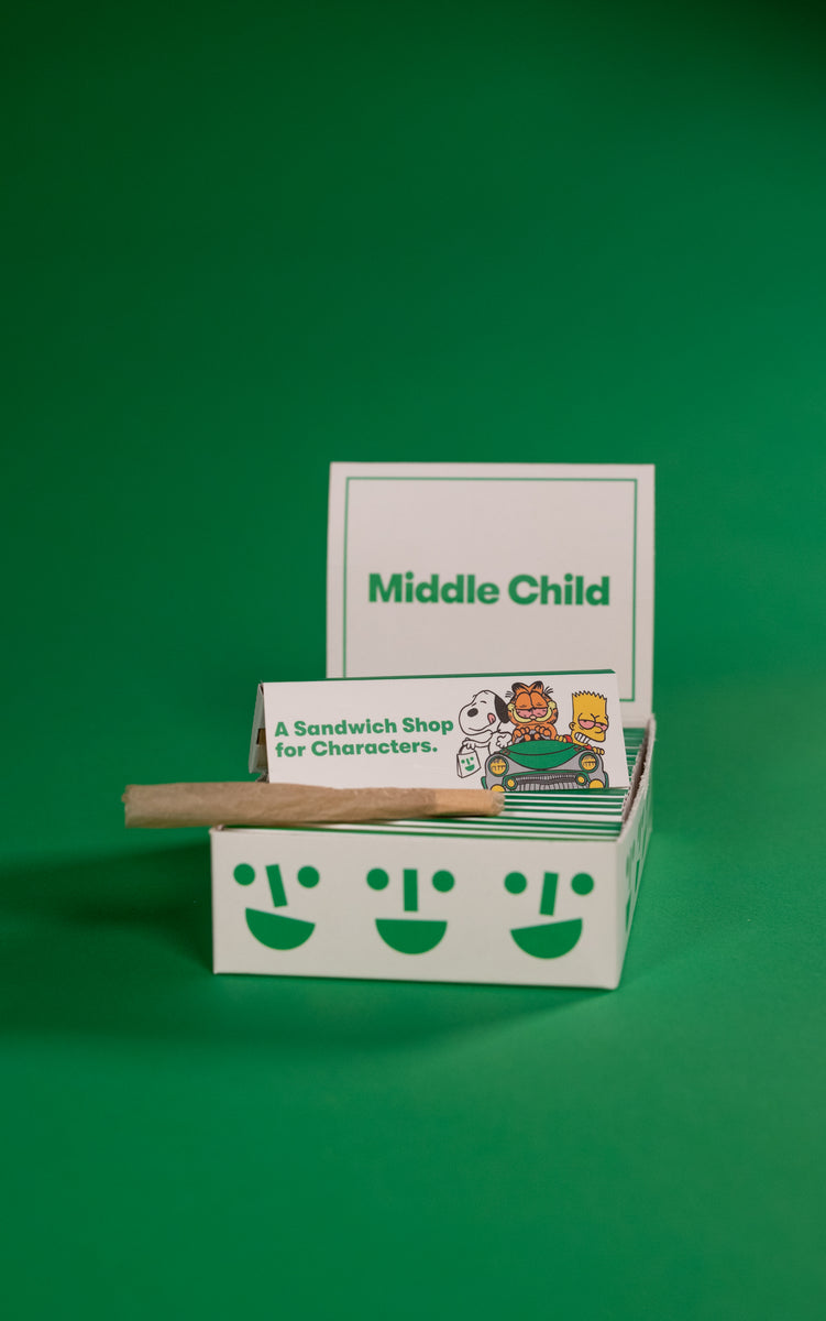 Middle Child “Characters” Rolling Papers